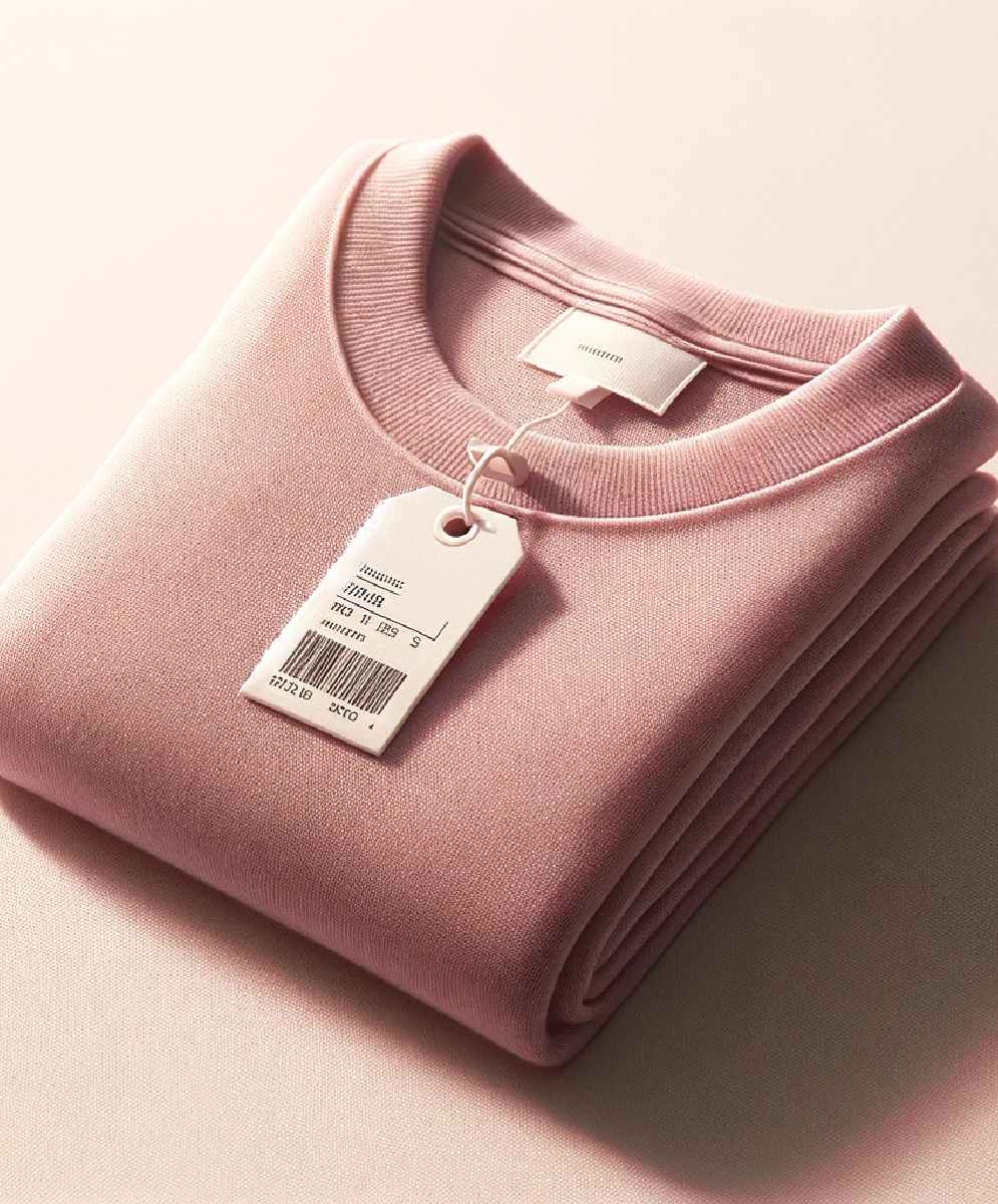 Comment poser une étiquette sur un vêtement sans l'abîmer - Cherry Flower